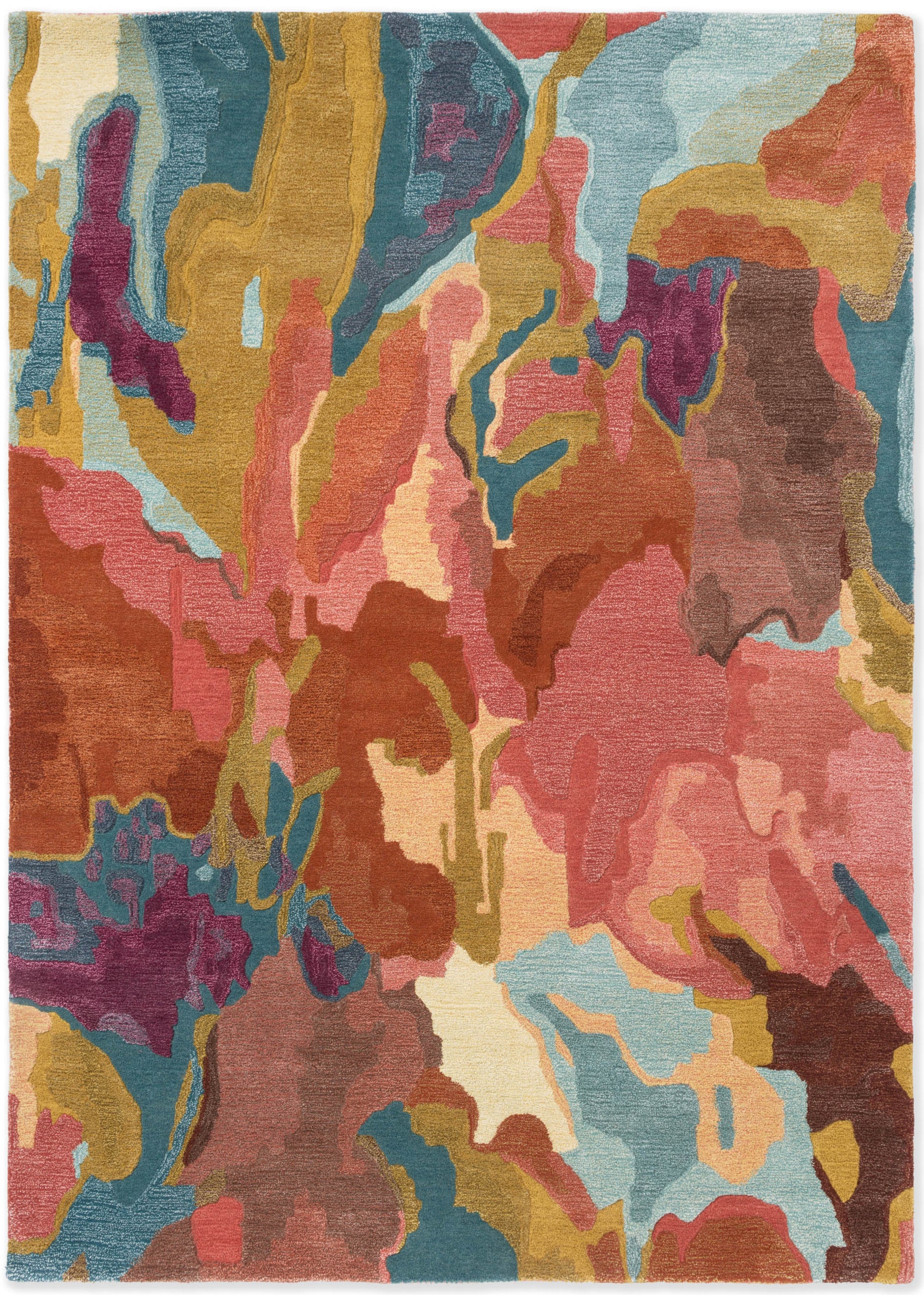 Harlequin Foresta Rosewood/Huckleberry 143503 Rug | Harlequin Rugs ...