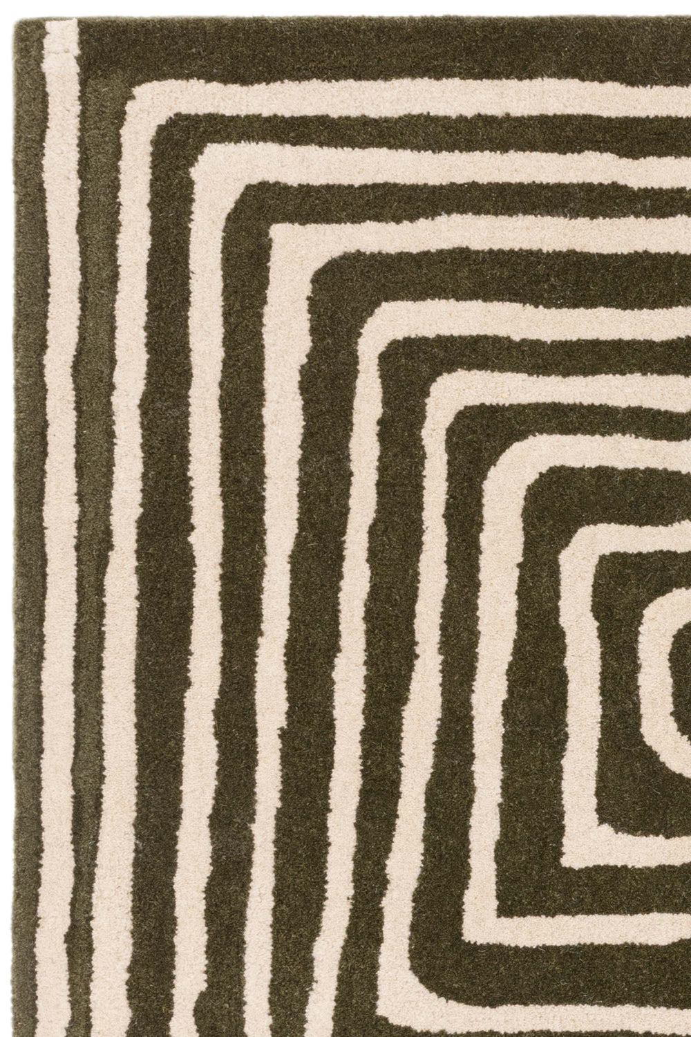 Reef Curve Forest RF30 | Geometric Rugs | Ireland